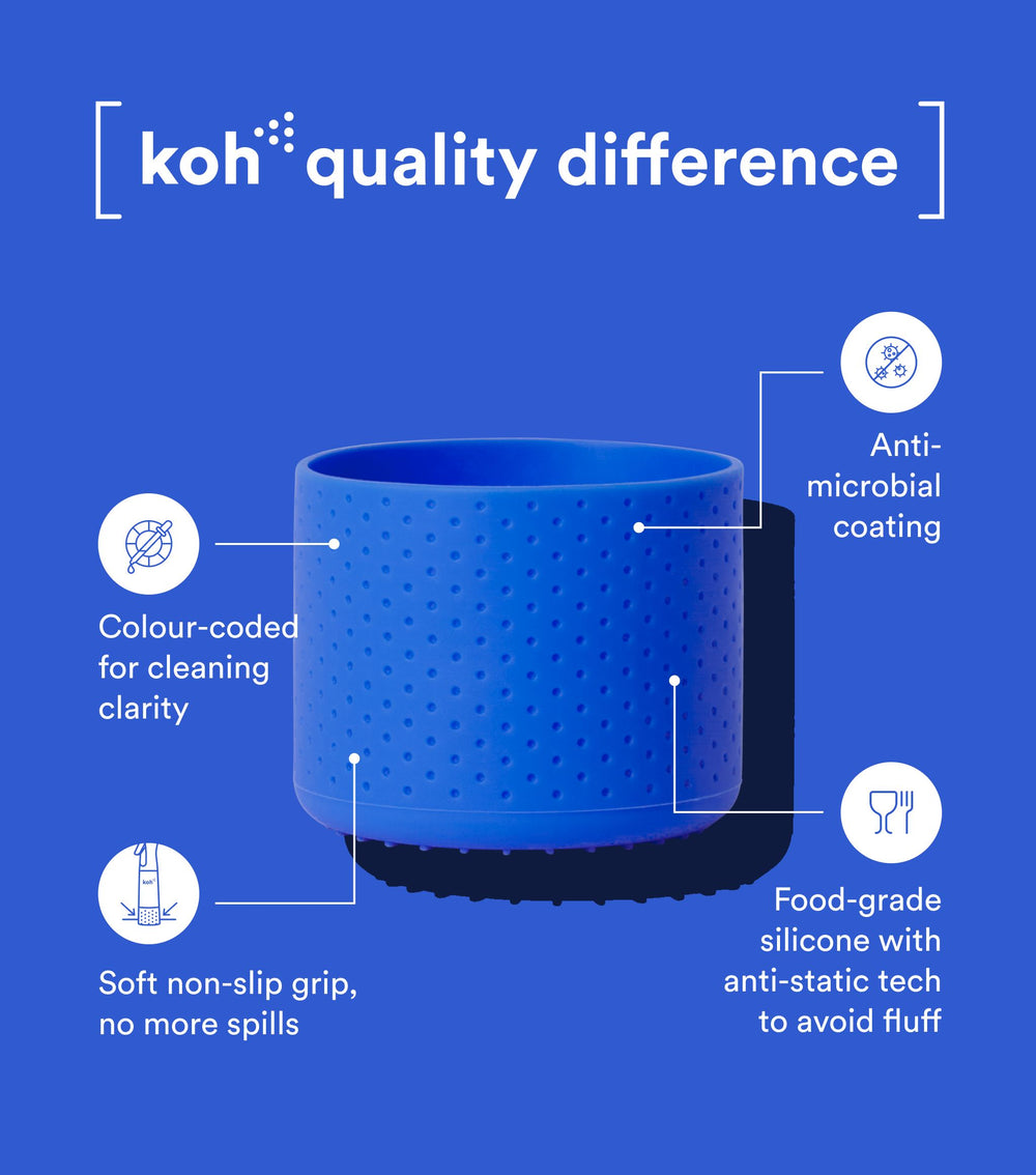 Blue Bottle Bumper | For your Foaming Spray Bottle | Koh